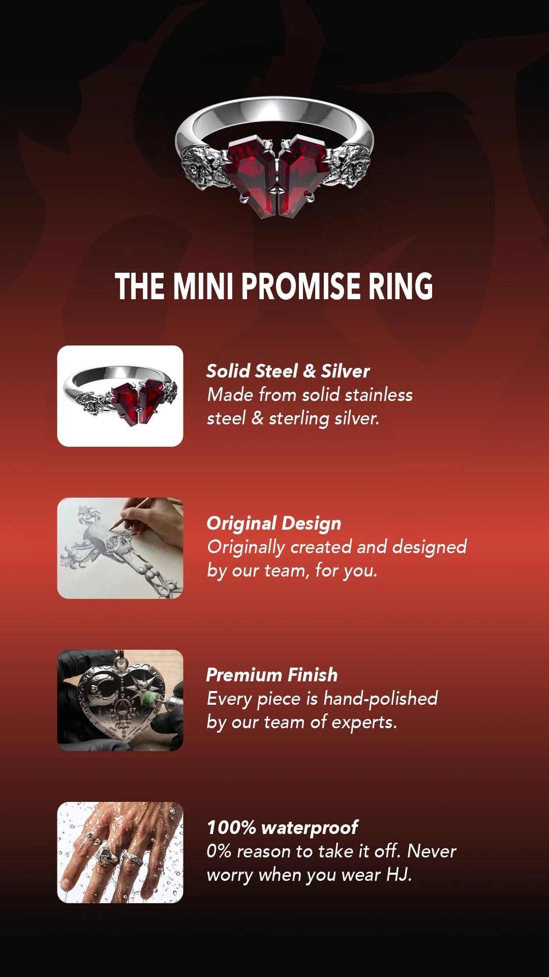 MINI PROMISE RING – Hard Jewelry™