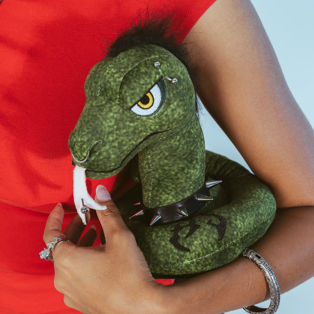 SPUNKY THE PUNK SNAKE PLUSHIE – Hard Jewelry™